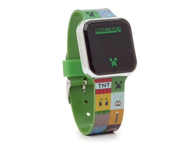 Accutime Watch Minecraft LED Watch - Free Shipping | DSW
