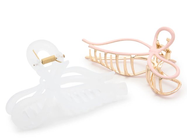 Kelly & Katie Bow Claw Clip Set - 2 Pack - Free Shipping | DSW