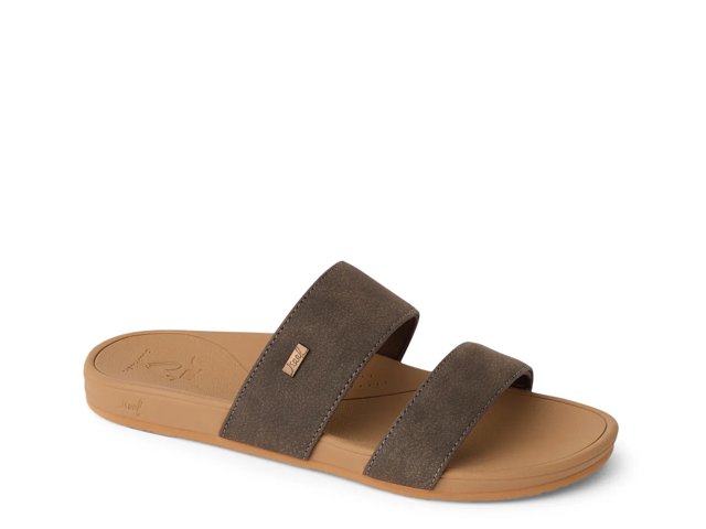 Reef Banded Horizon Slide Sandal - Free Shipping | DSW