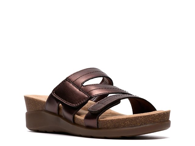 Clarks Calenne Holly Wedge Sandal - Free Shipping | DSW