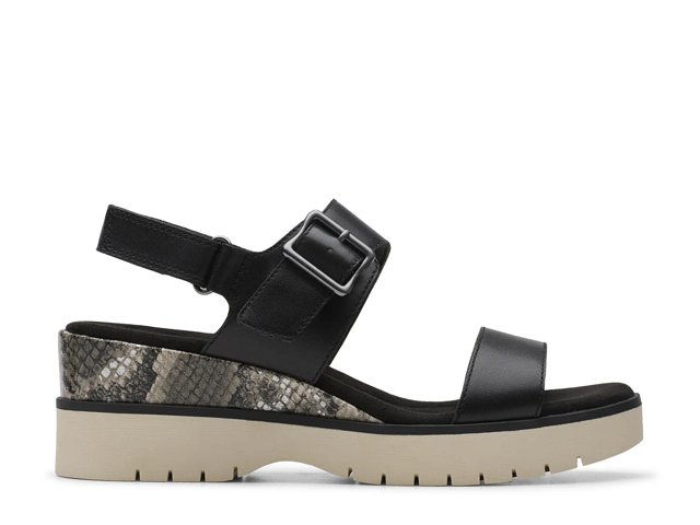 Clarks Diaz Rose Wedge Sandal - Free Shipping | DSW