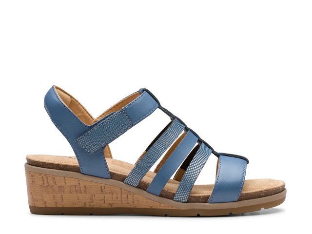 Clarks Kacha Step Wedge Sandal - Free Shipping | DSW