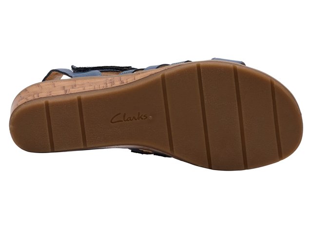 Clarks Kacha Step Wedge Sandal - Free Shipping | DSW