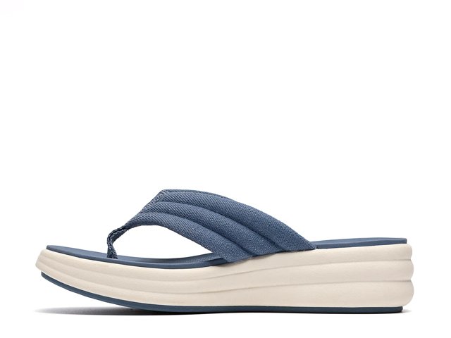 Clarks Drift Carmen Wedge Sandal - Free Shipping | DSW